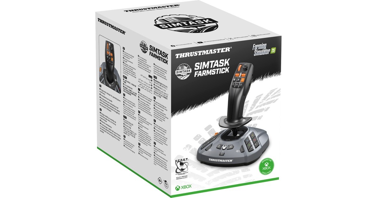 Thrustmaster SimTask FarmStick X, Joystick grau/schwarz