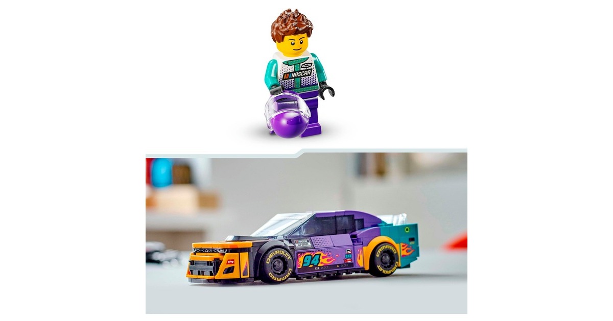 LEGO 76935 Speed Champions NASCAR Next Gen Chevrolet Camaro ZL1 ...