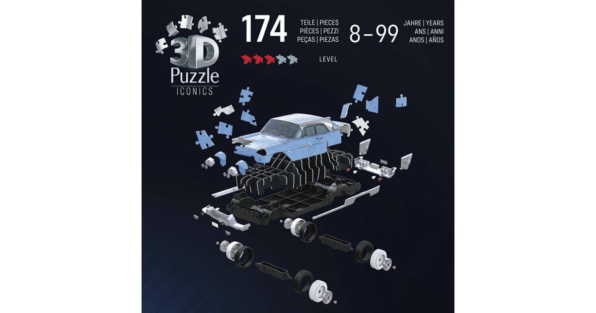 Ravensburger 3D Puzzle Iconics: Cadillac Eldorado Brougham