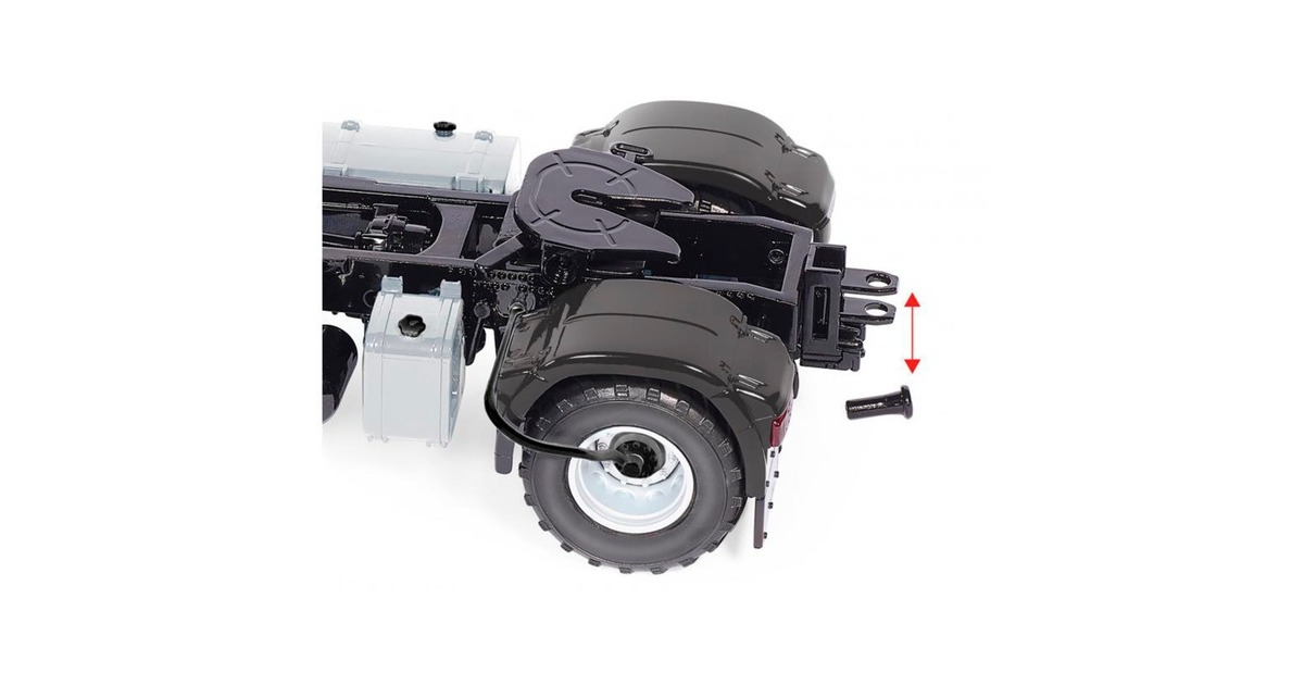 Wiking MAN TGS 18.510 4x4 BL 2-Achs-Zugmaschine, Modellfahrzeug weiß