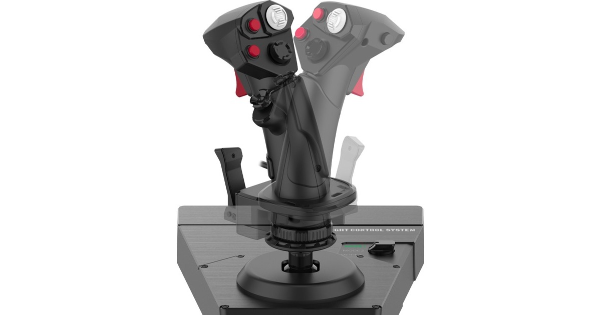 HORI HOTAS Flight Control System & Mount schwarz, für PC