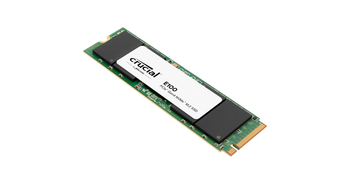 Crucial E100 1 TB, SSD PCIe 4.0 x4, NVMe, M.2 2280
