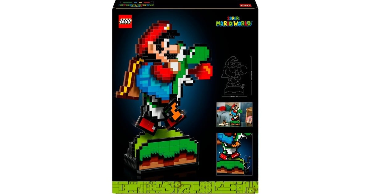 LEGO 71438 Super Mario World: Mario & Yoshi, Konstruktionsspielzeug