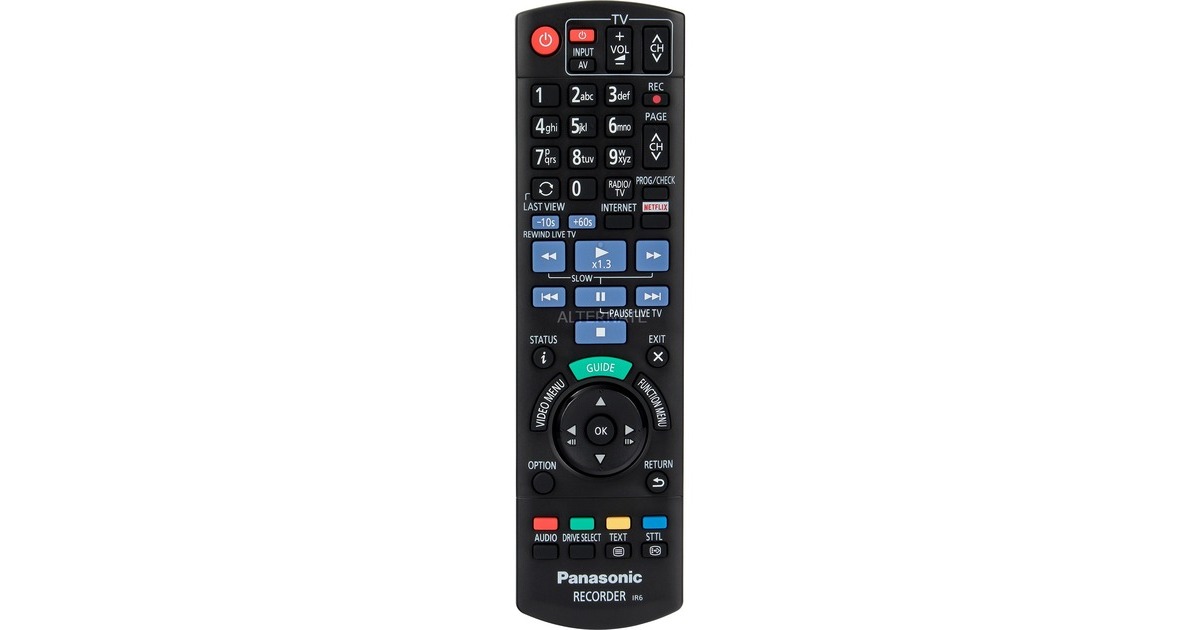 Panasonic DMR-BST765AG, Blu-ray-Rekorder silber/schwarz, 500 GB, WLAN ...