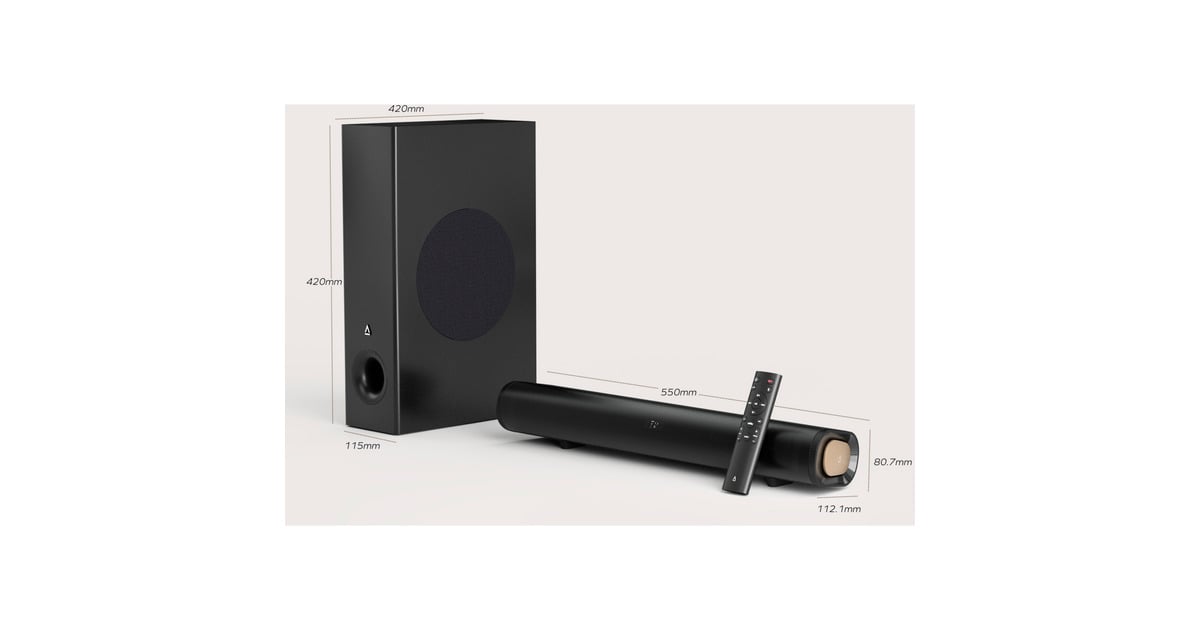 Creative Stage Pro, Soundbar schwarz, Bluetooth, Klinke, USB, HDMI ...