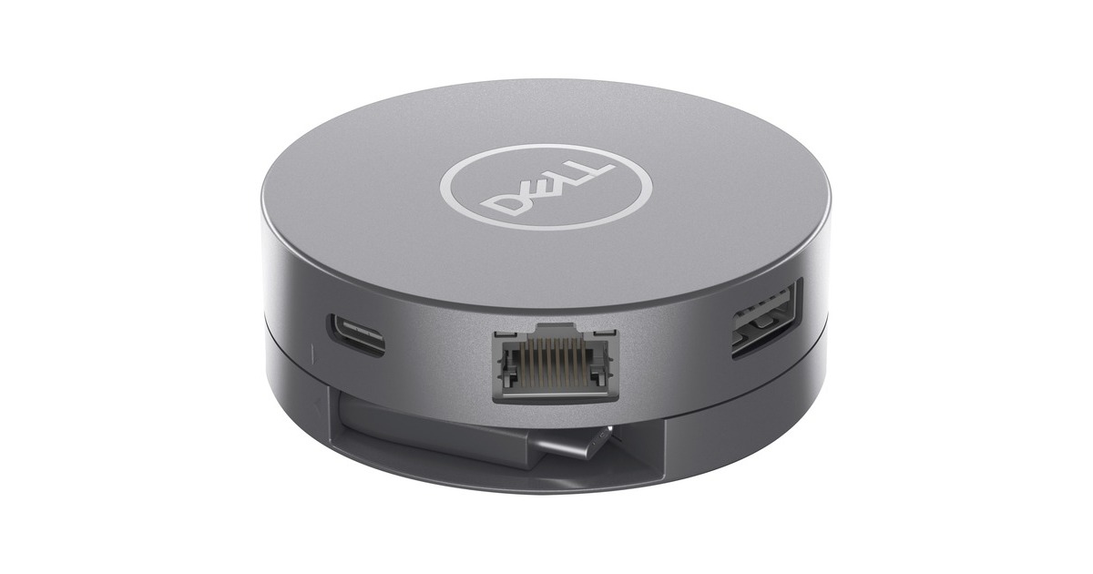 Dell USB-C Mobile Adapter DA305, Dockingstation silber, USB, HDMI ...