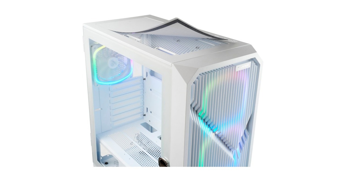 Enermax ENERPAZO ECA-EP237, Tower-Gehäuse weiß, Tempered Glass