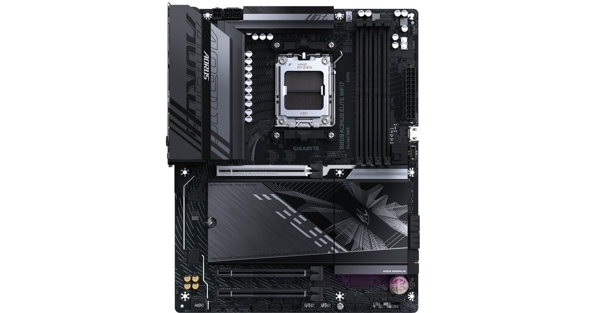 GIGABYTE B850 AORUS ELITE WiFi7, Mainboard schwarz Outlet