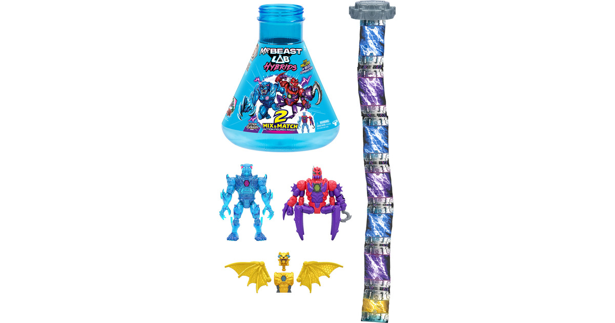 Moose Toys MrBeast Lab Hybrids 2 Pack (Multipack) - AST 1, Spielfigur ...