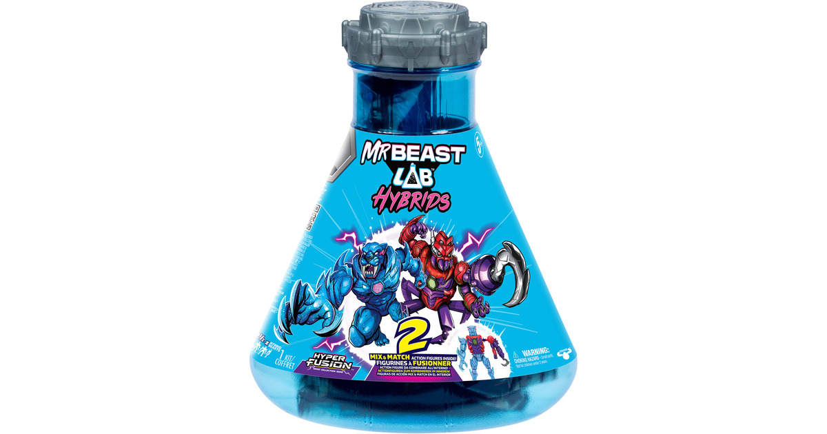 Moose Toys MrBeast Lab Hybrids 2 Pack (Multipack) - AST 1, Spielfigur ...