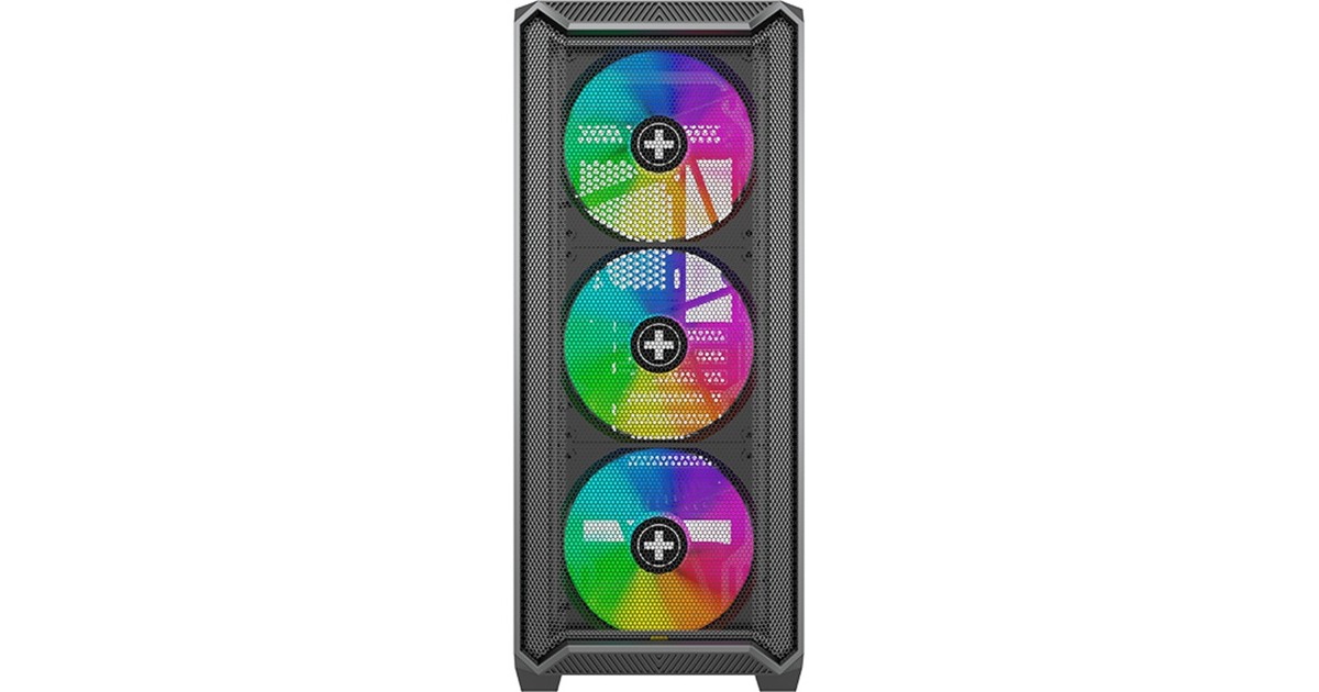 Xilence XILENT BLADE II X613, Tower-Gehäuse schwarz, Tempered Glass