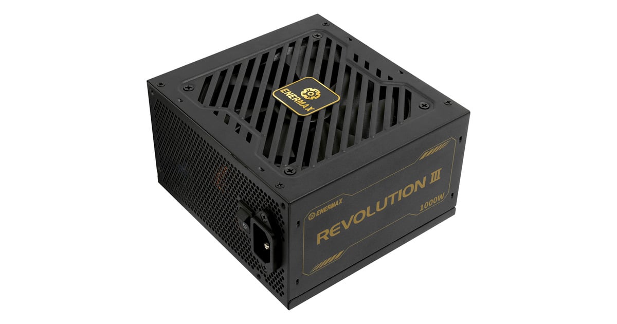 Enermax REVOLUTION III 1000W, PC-Netzteil 1x 12-Pin High Power GPU, 3x ...
