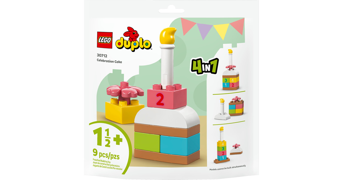 LEGO 30712 DUPLO Feiertorte, Konstruktionsspielzeug