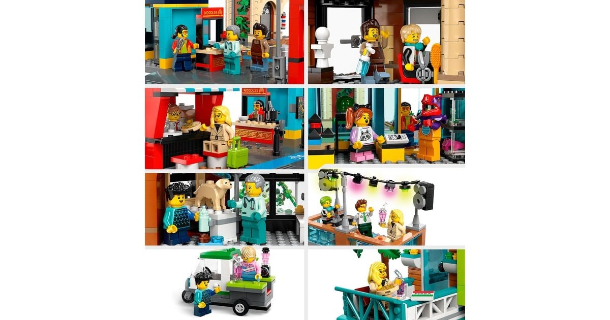LEGO 60380 City Stadtzentrum, Konstruktionsspielzeug