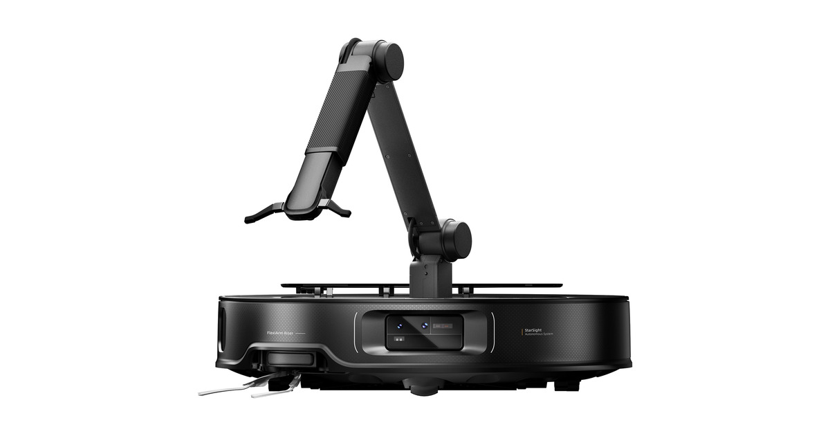 Roborock Saros Z70 R&D, mit Wasseranschluss, Saugroboter schwarz ...