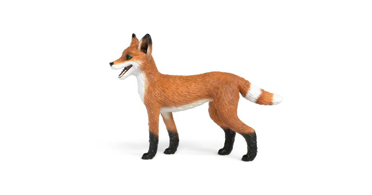 Schleich Die Schule der magischen Tiere Rabbat der Fuchs, Spielfigur