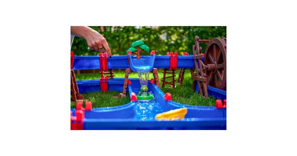 Aquaplay MegaWaterWheel, Bahn