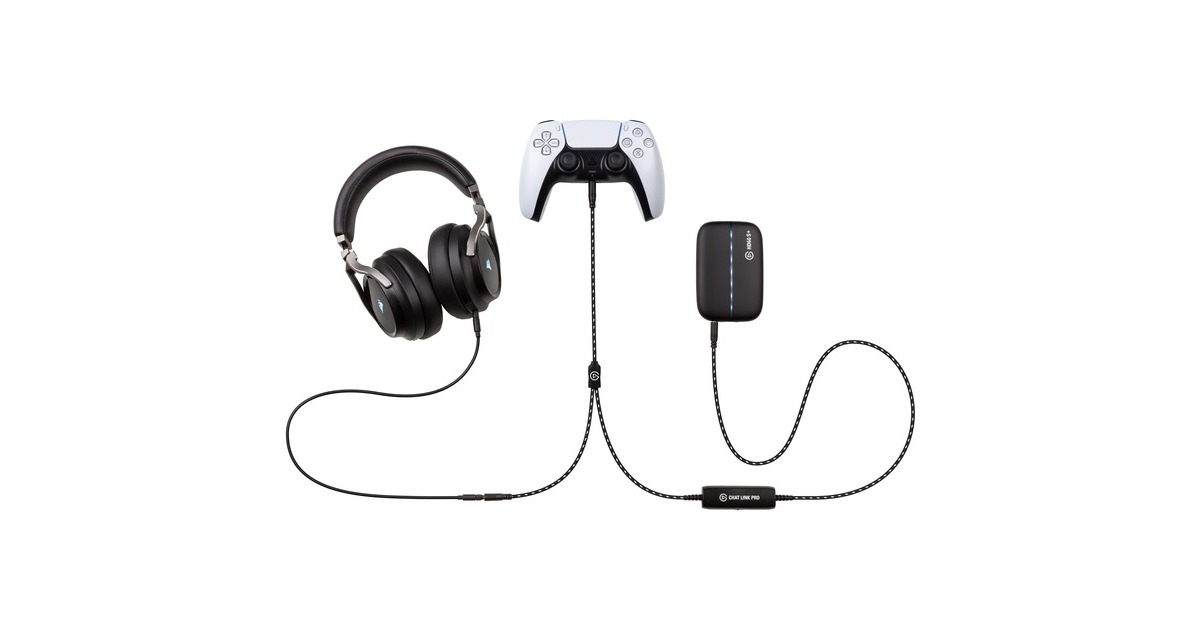Elgato Adapterkabel Chat Link Pro schwarz