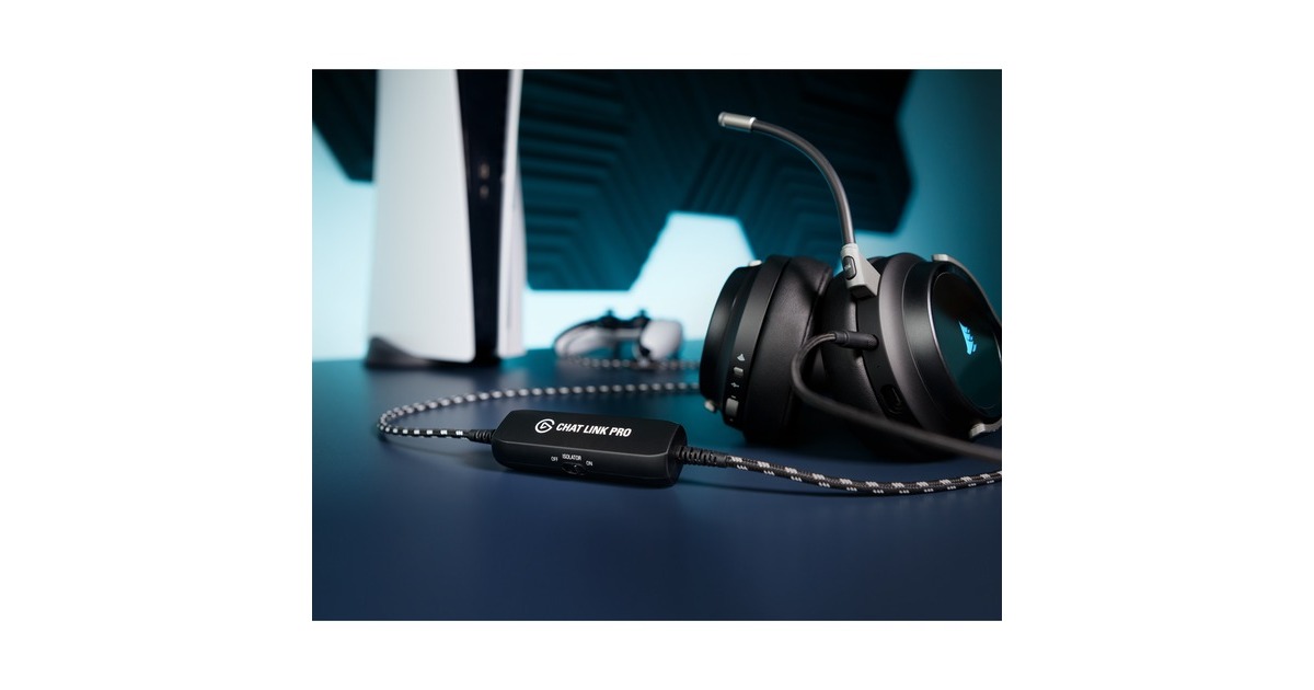 Elgato Adapterkabel Chat Link Pro schwarz