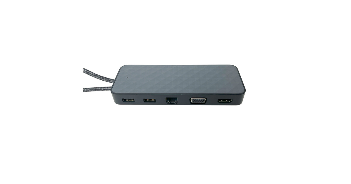 HP USB-C Mini-Dock USB Port Replikator Generalüberholt, Dockingstation ...