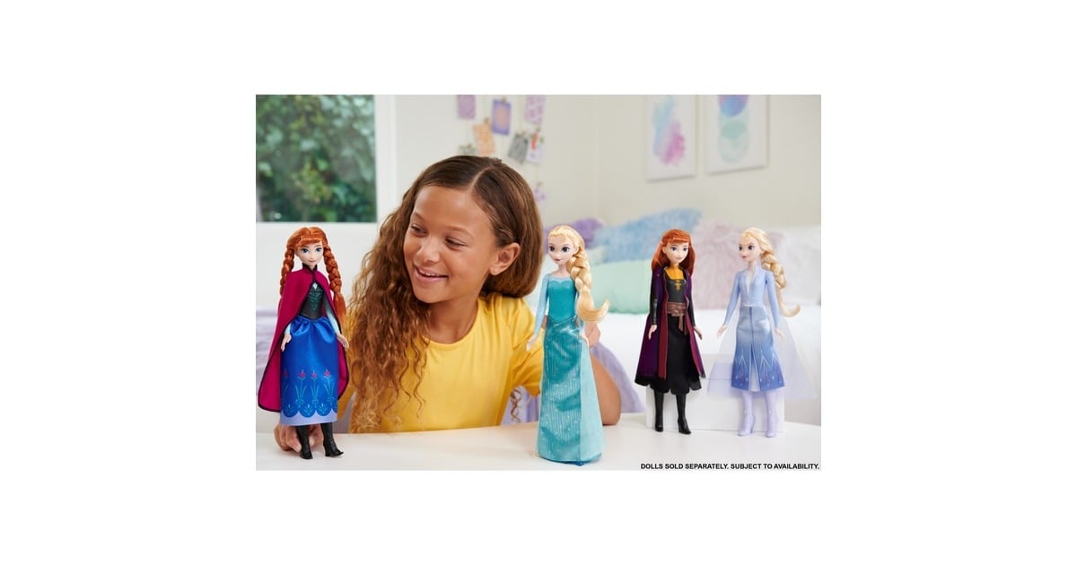 Mattel Disney Die Eiskönigin Anna-Modepuppe mit Accessoires