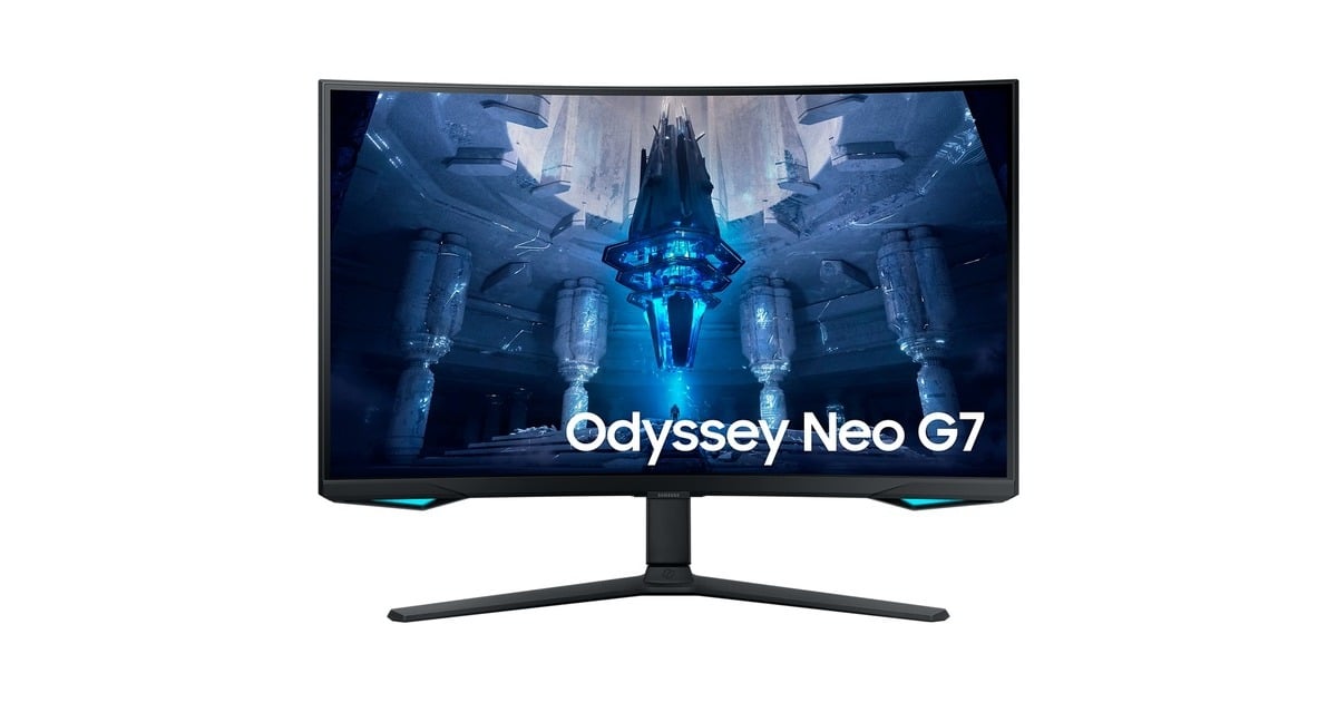 SAMSUNG Odyssey Neo G7 S32BG750NP Gaming Monitor 80 cm 32 Zoll schwarz UltraHD 4K VA AMD Free Sync HDMI 2.1 165Hz Panel