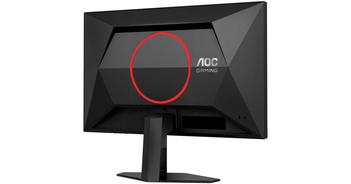 AOC Q24G4RE, Gaming-Monitor 60.5 cm (23.8 Zoll), schwarz (matt), QHD ...