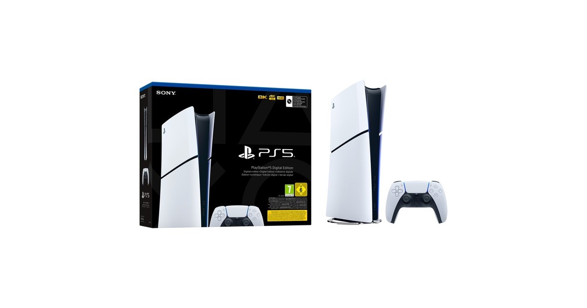 Sony Interactive Entertainment PlayStation 5 Slim Digital Edition, Spielkonsole