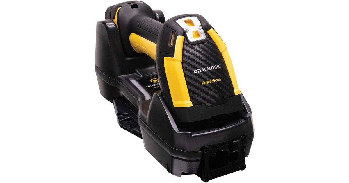Datalogic PowerScan PBT9600-SR, Barcode-Scanner schwarz/gelb, 2D ...