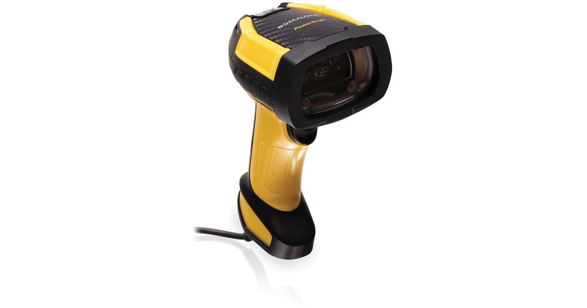 Datalogic PowerScan PBT9600-SR, Barcode-Scanner schwarz/gelb, 2D ...