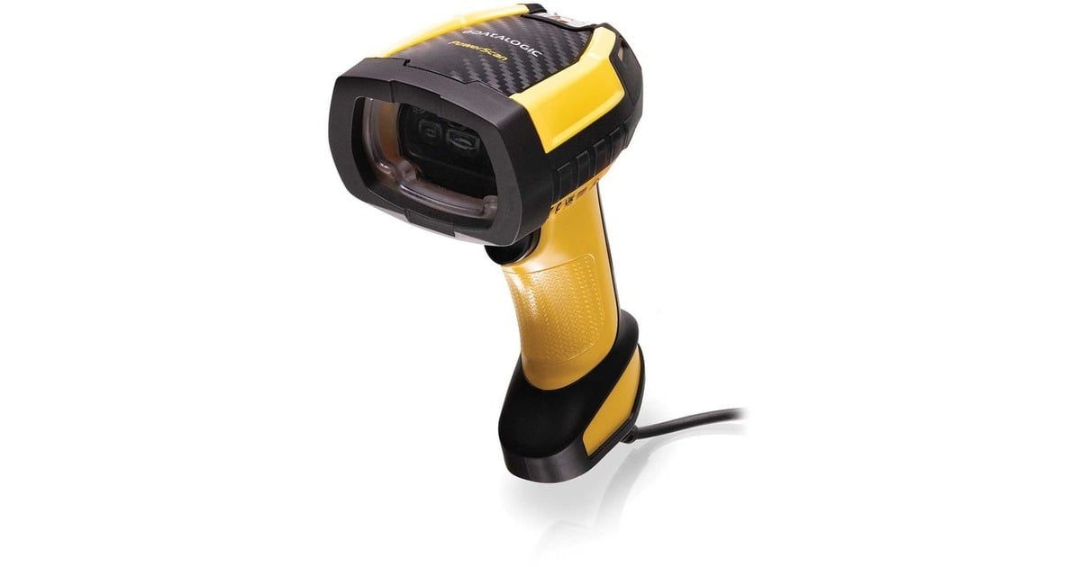 Datalogic PowerScan PBT9600-SR, Barcode-Scanner schwarz/gelb, 2D ...