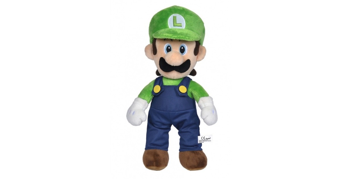 Simba Super Mario, Luigi, Kuscheltier 30 cm