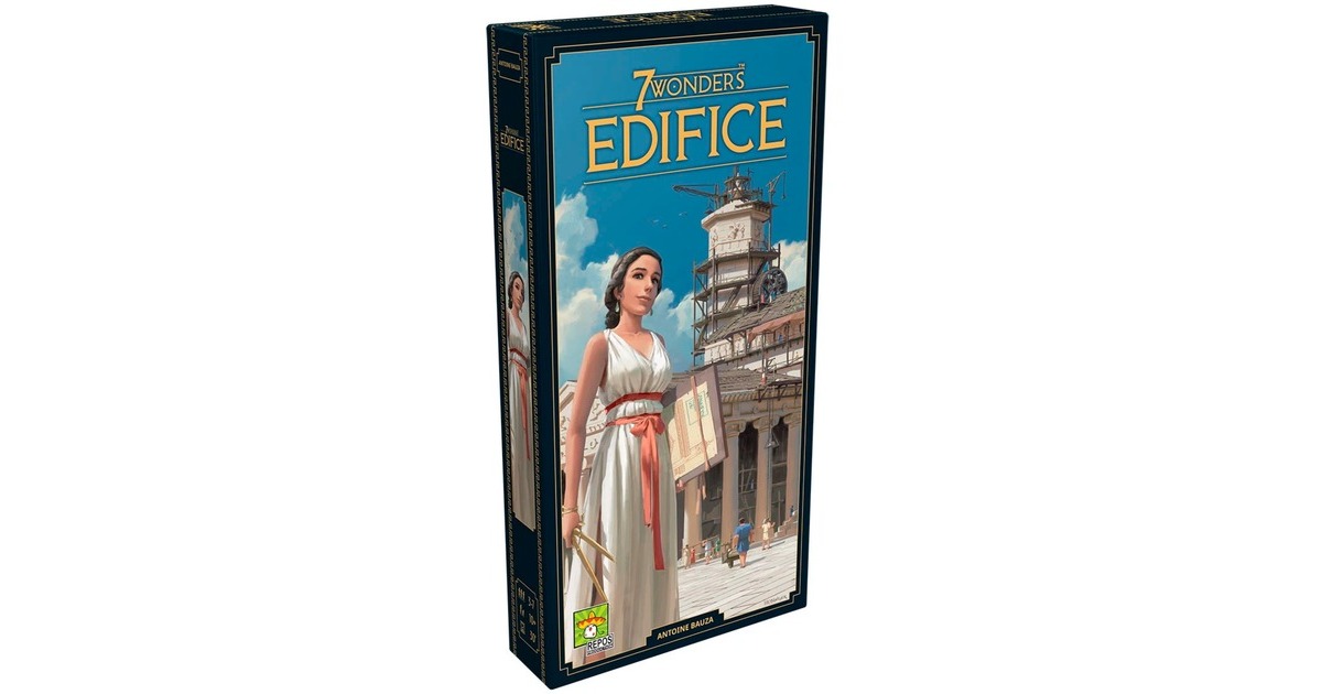 Asmodee 7 Wonders - Edifice, Brettspiel Erweiterung