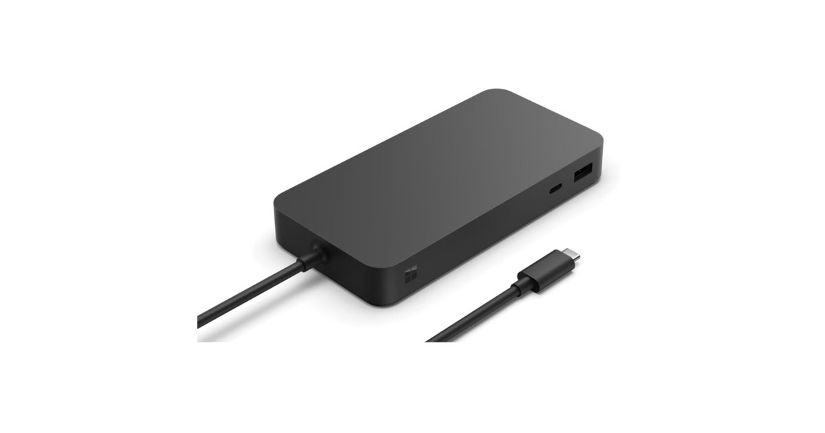 Microsoft Surface Thunderbolt 4 Dock, Dockingstation schwarz, USB-C ...