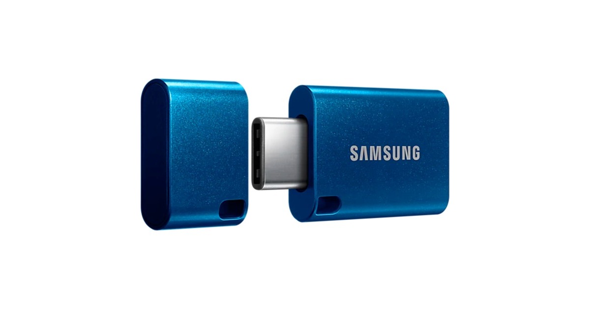 Samsung Type-C 64 GB, USB-Stick blau, USB-C 3.2 Gen 1