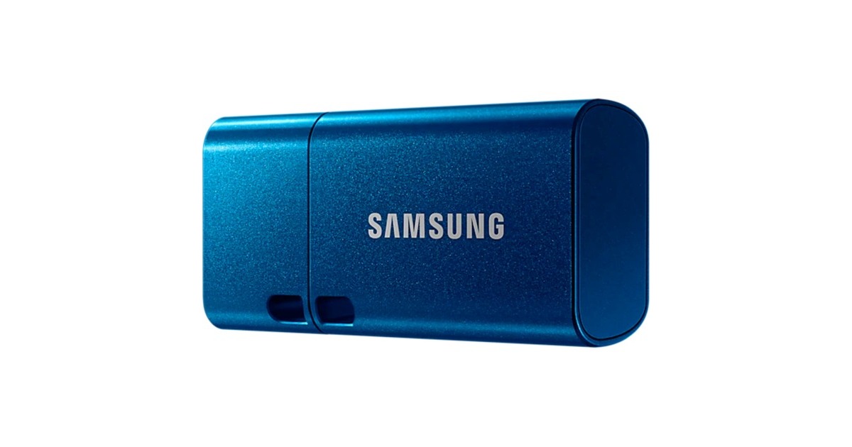 Samsung Type-C 64 GB, USB-Stick blau, USB-C 3.2 Gen 1