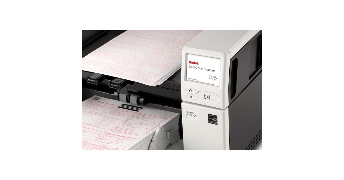 Kodak S3120 MAX, Einzugsscanner grau