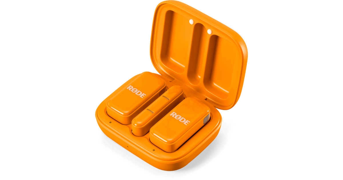 Rode Microphones Wireless Micro USB-C , Mikrofon orange