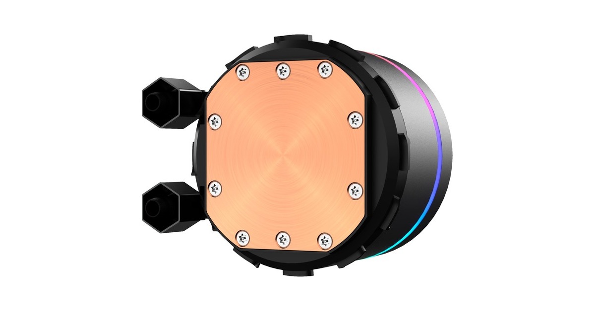 Sharkoon S90 RGB AIO 360mm, Wasserkühlung schwarz