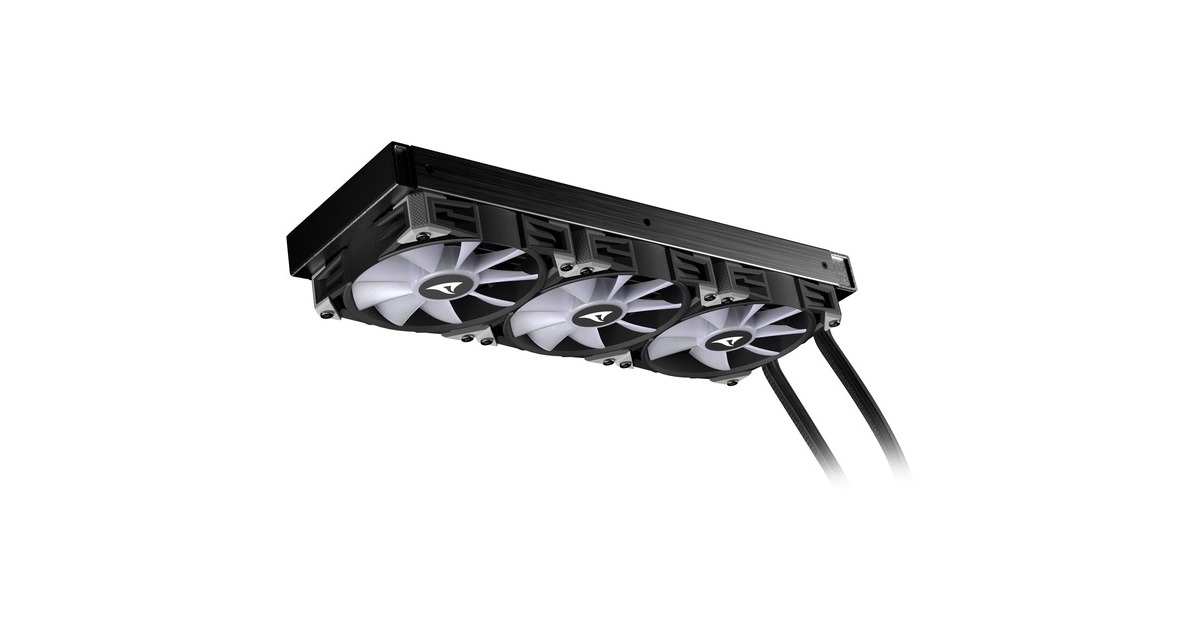 Sharkoon S90 RGB AIO 360mm, Wasserkühlung schwarz