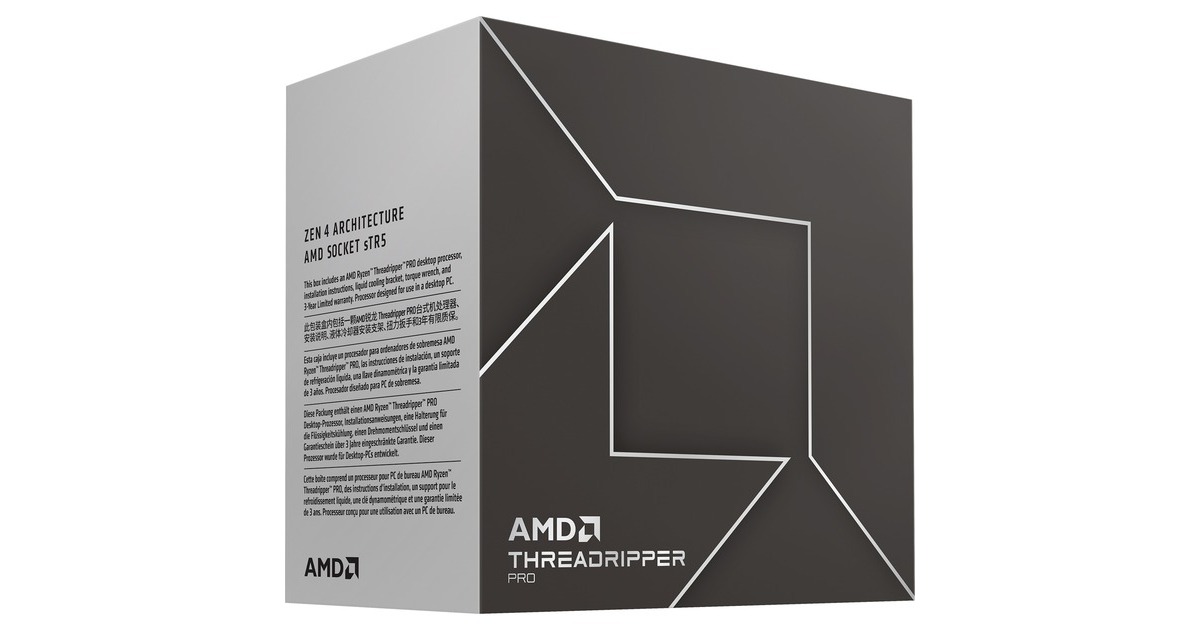 AMD Ryzen™ Threadripper™ PRO 7965WX, Prozessor Boxed-Version