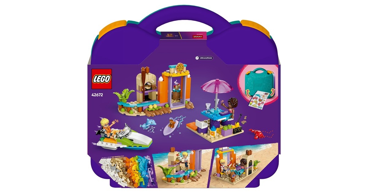 LEGO 42672 Friends Kreativer Reisekoffer, Konstruktionsspielzeug
