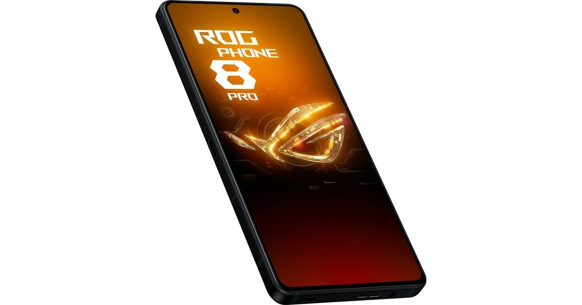 ASUS ROG Phone 8 Pro 512GB, Handy Phantom Black, Android 14, 16 GB