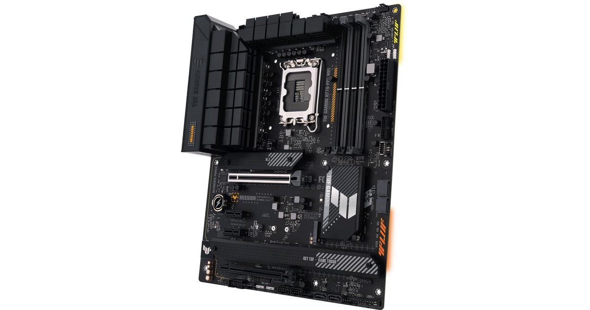 ASUS TUF GAMING H770-PRO WIFI, Mainboard schwarz