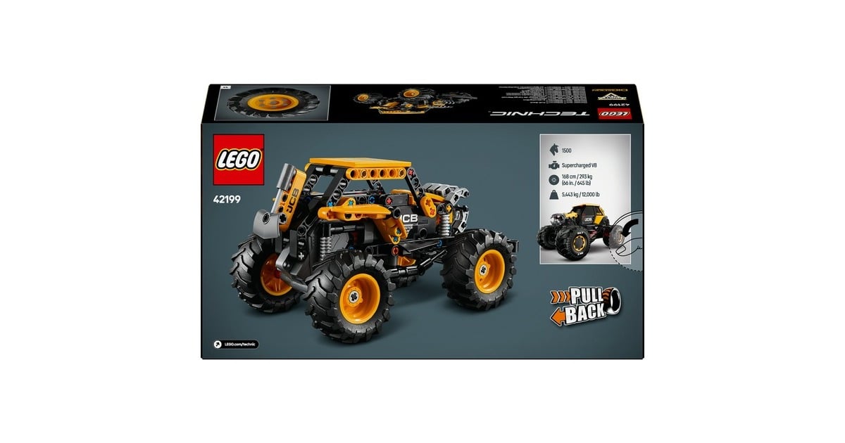 LEGO 42199 Technic Monster Jam DIGatron, Konstruktionsspielzeug