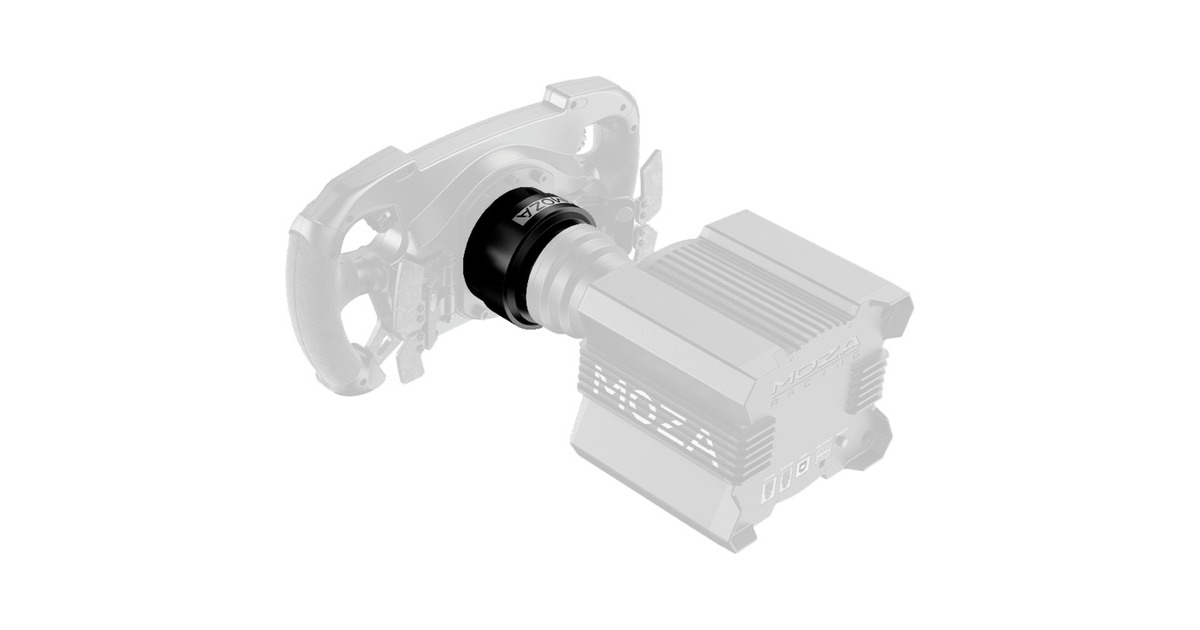 MOZA Quick Release Adapter schwarz