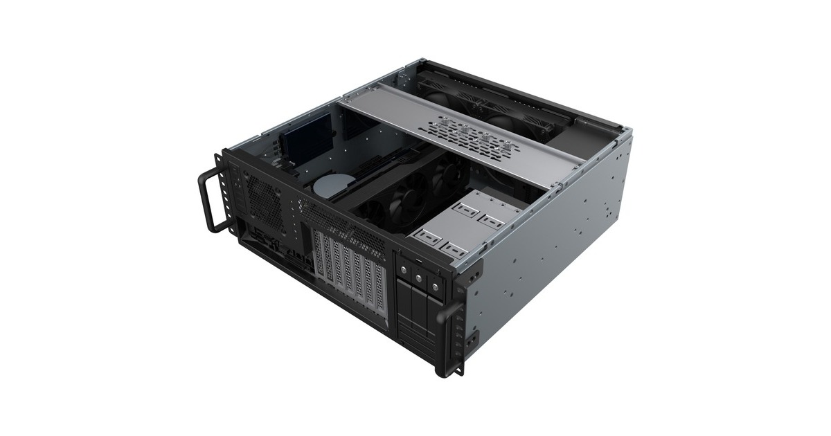 SilverStone RM46-502-I, Rack-Gehäuse schwarz