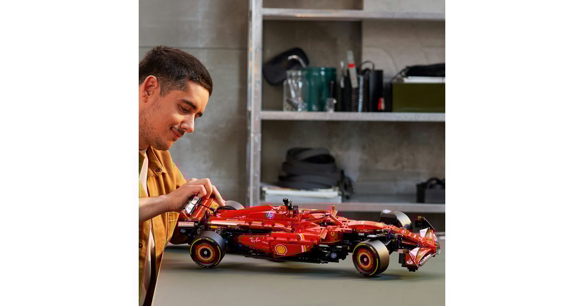 LEGO 42207 Technic Ferrari SF-24 F1 Rennauto, Konstruktionsspielzeug Outlet