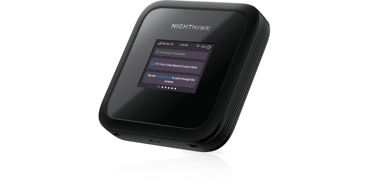Netgear Nighthawk M3 WiFi 6, Mobile WLAN-Router schwarz Outlet