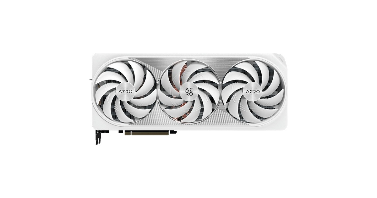 GIGABYTE GeForce RTX 4090 AERO OC 24G, Grafikkarte weiß/silber, DLSS 3 ...